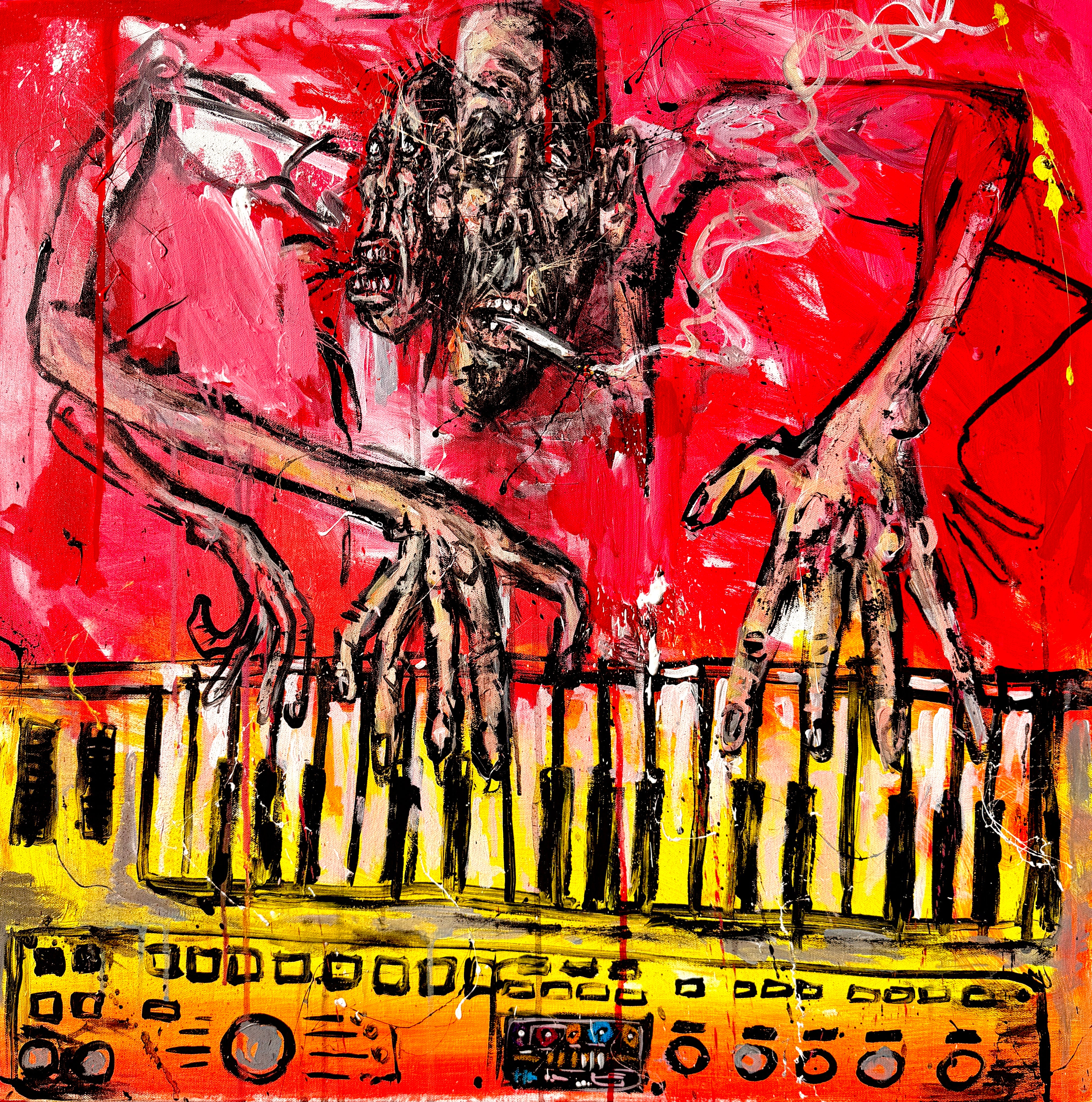Korg2 Original Painting – Kaleb Corbin Art