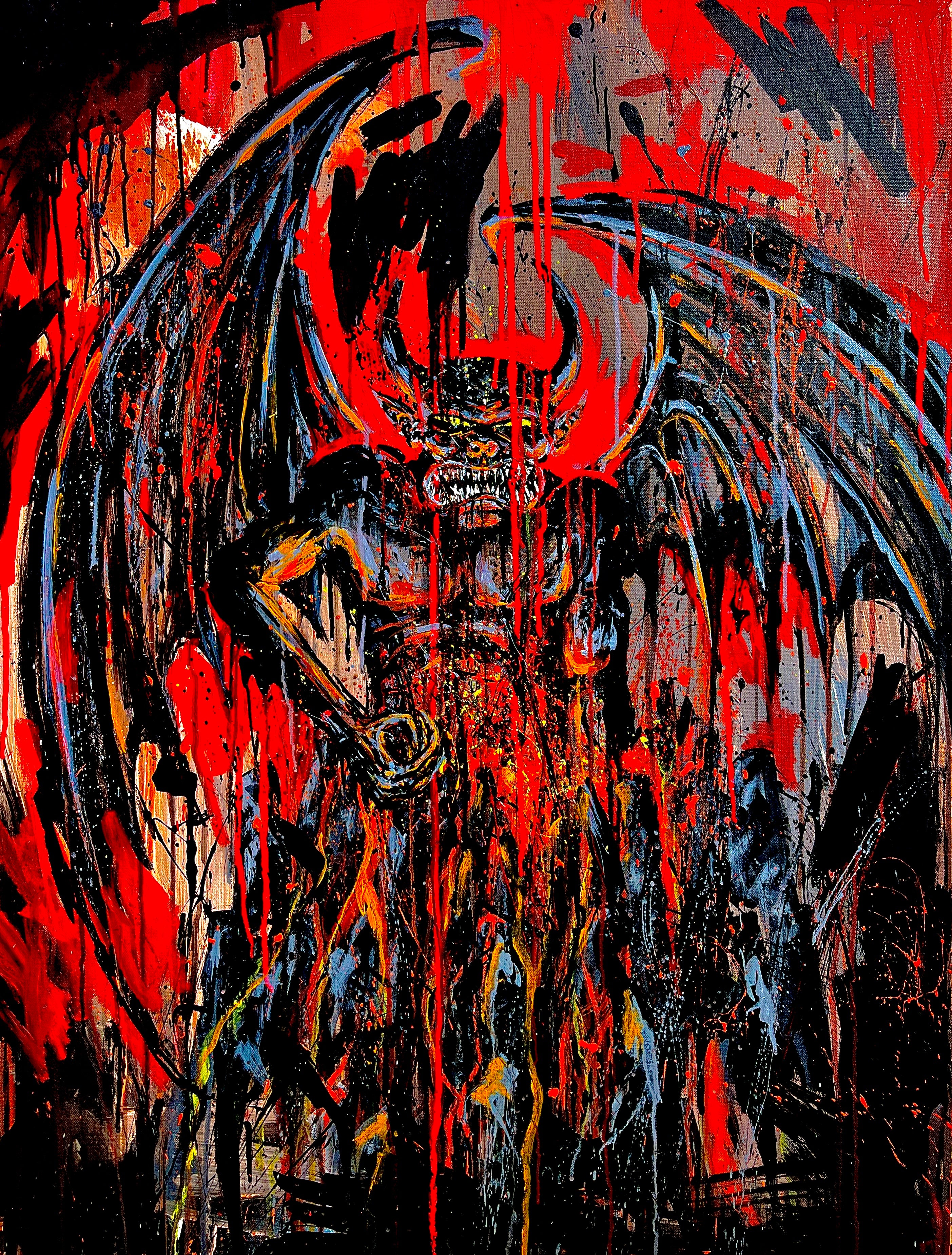Gargoyle Print – Kaleb Corbin Art