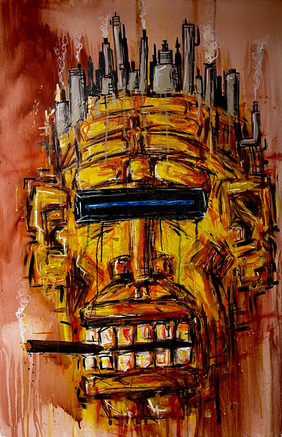 Smokestacks Print – Kaleb Corbin Art
