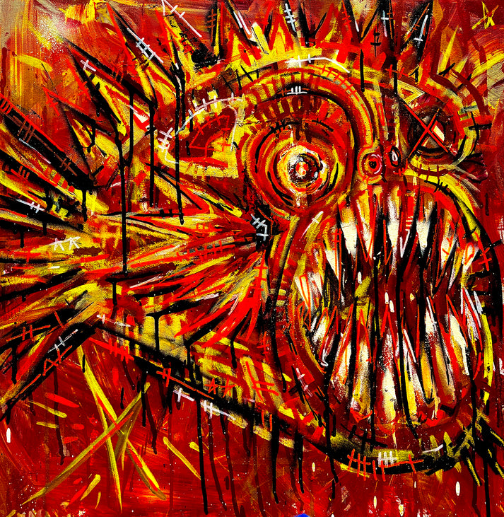 Piranha Print – Kaleb Corbin Art